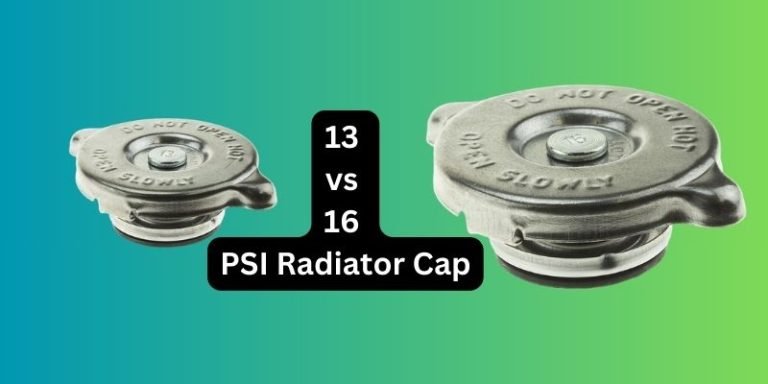 13 vs 16 psi radiator cap