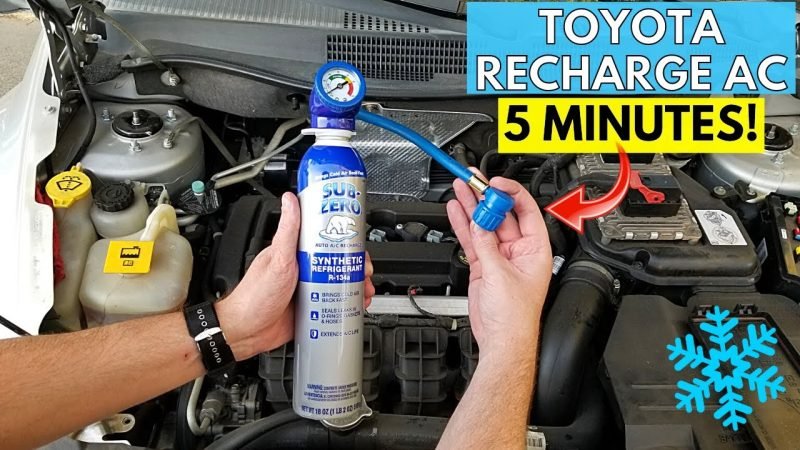 How to Add Freon to Toyota Camry