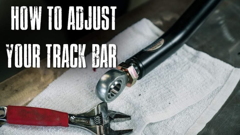 How to Adjust a Track Bar