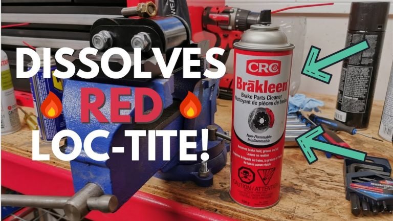 How to Break Red Loctite