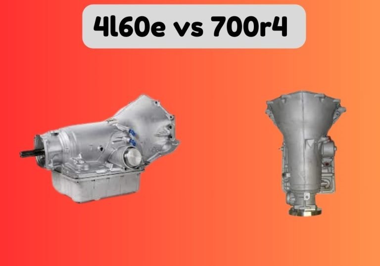 4l60e vs 700r4 Transmission